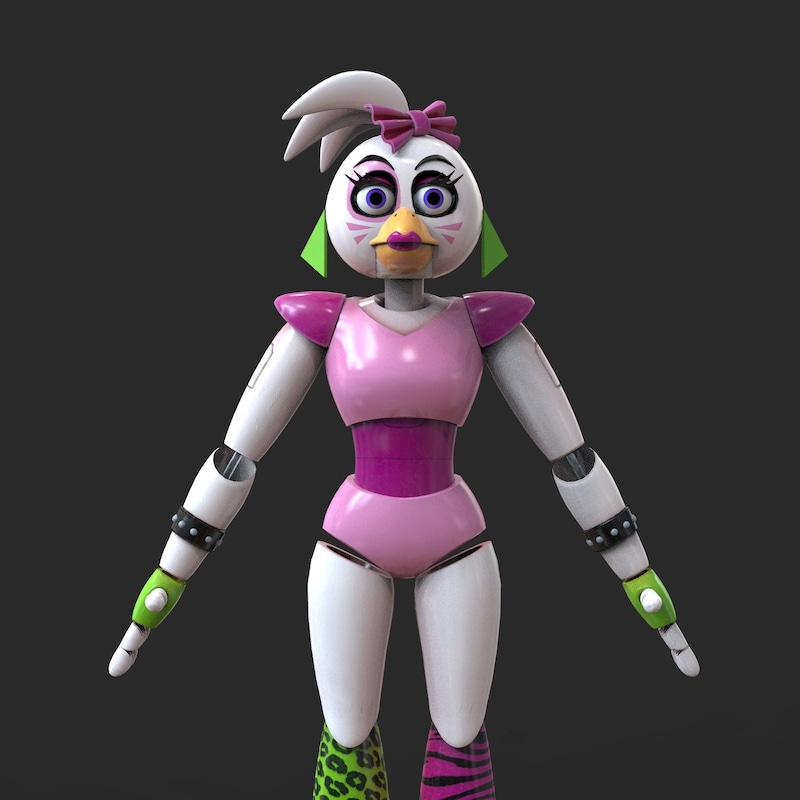 Glamrock Chica Costume - Etsy