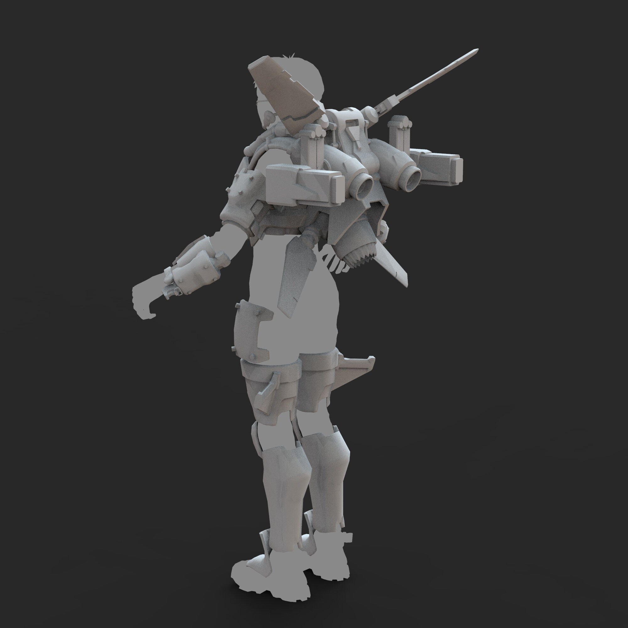 Valkyrie Classic Custom Full Body Wearable Armor With Helmet 3D Model ...