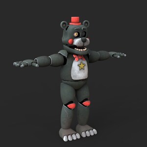 Lefty Help Wanted 2 Custom Full Body Wearable Parts With Head 3D Model ...