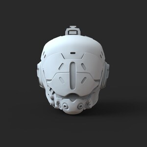 Titanfal 2 Pilot Kane Custom Full Wearable Helmet 3D Model STL - Etsy