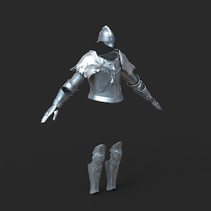 Rage Wolf Custom Full Body Wearable Armor With Helmet and Sword 3D ...