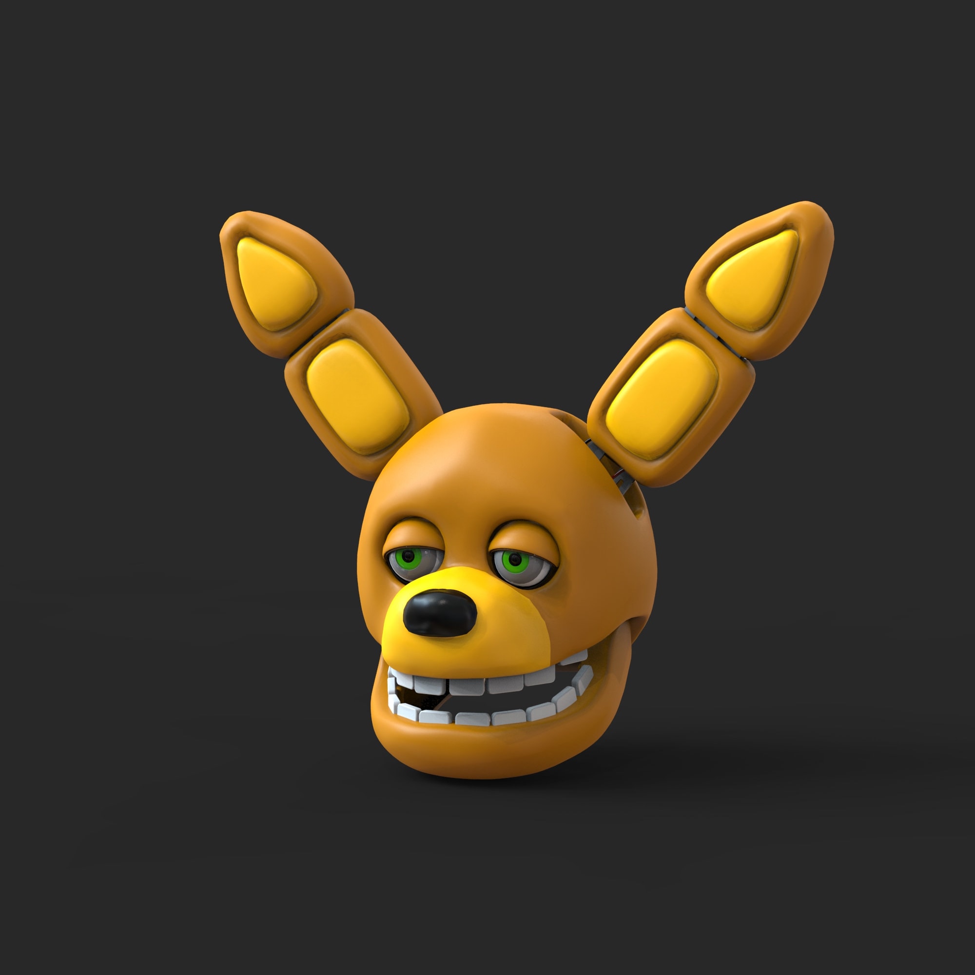 Spring Bonnie Movie Version Furry Custom Full Head 3D Model STL - Etsy