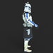 Captain Rex Phase 1 Custom Full Body Wearable Armor With Helmet 3D ...