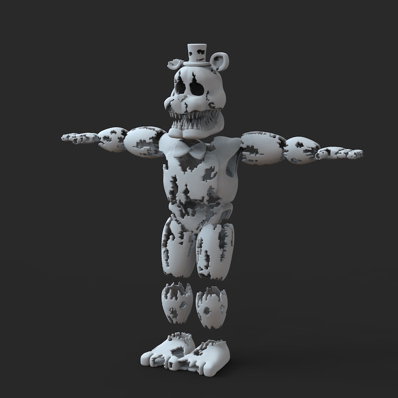 Nightmare Freddy Fazber Furry Custom Full Body Wearable Parts - Etsy