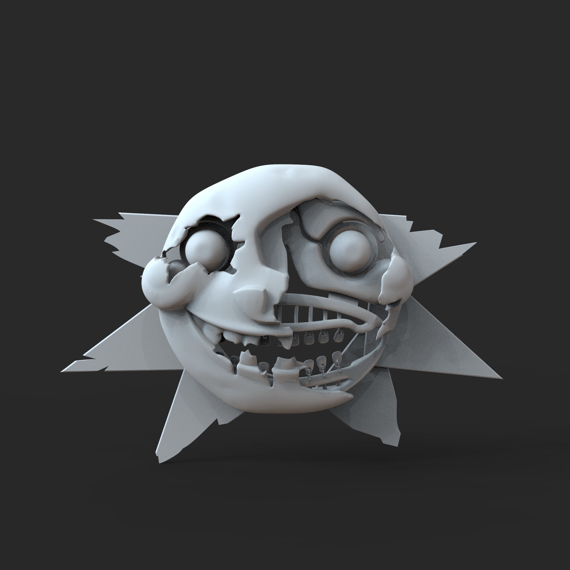 Ruin Eclipse Custom Mask Wearable 3D Model STL - Etsy UK