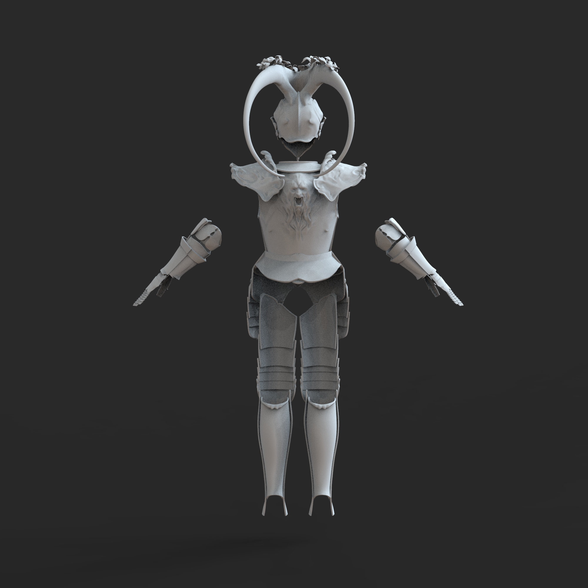 Hoslow Custom Full Body Wearable Armor With Helmet 3D Model STL - Etsy