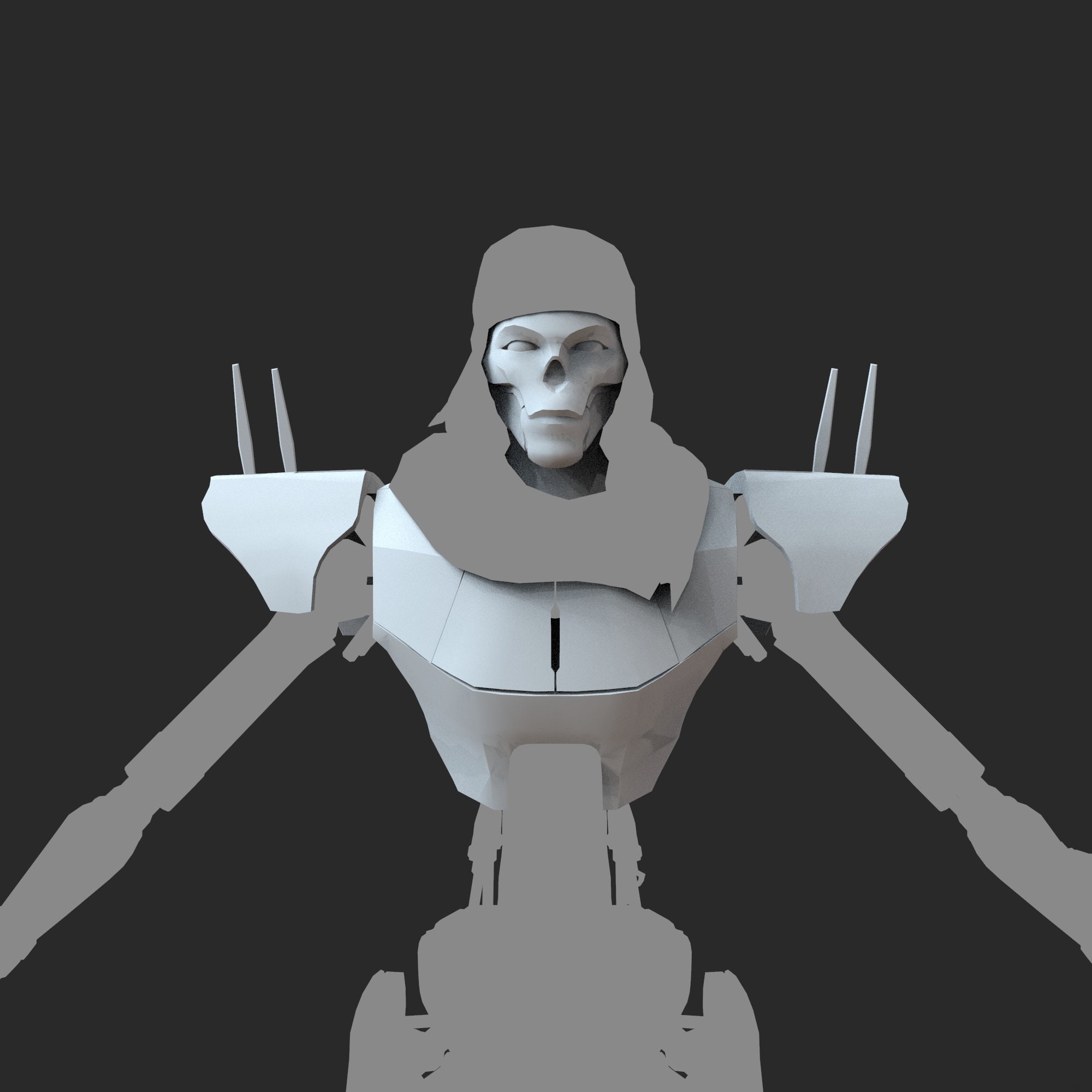 Revenant Custom Full Body Wearable Chest With Helmet 3D Model - Etsy