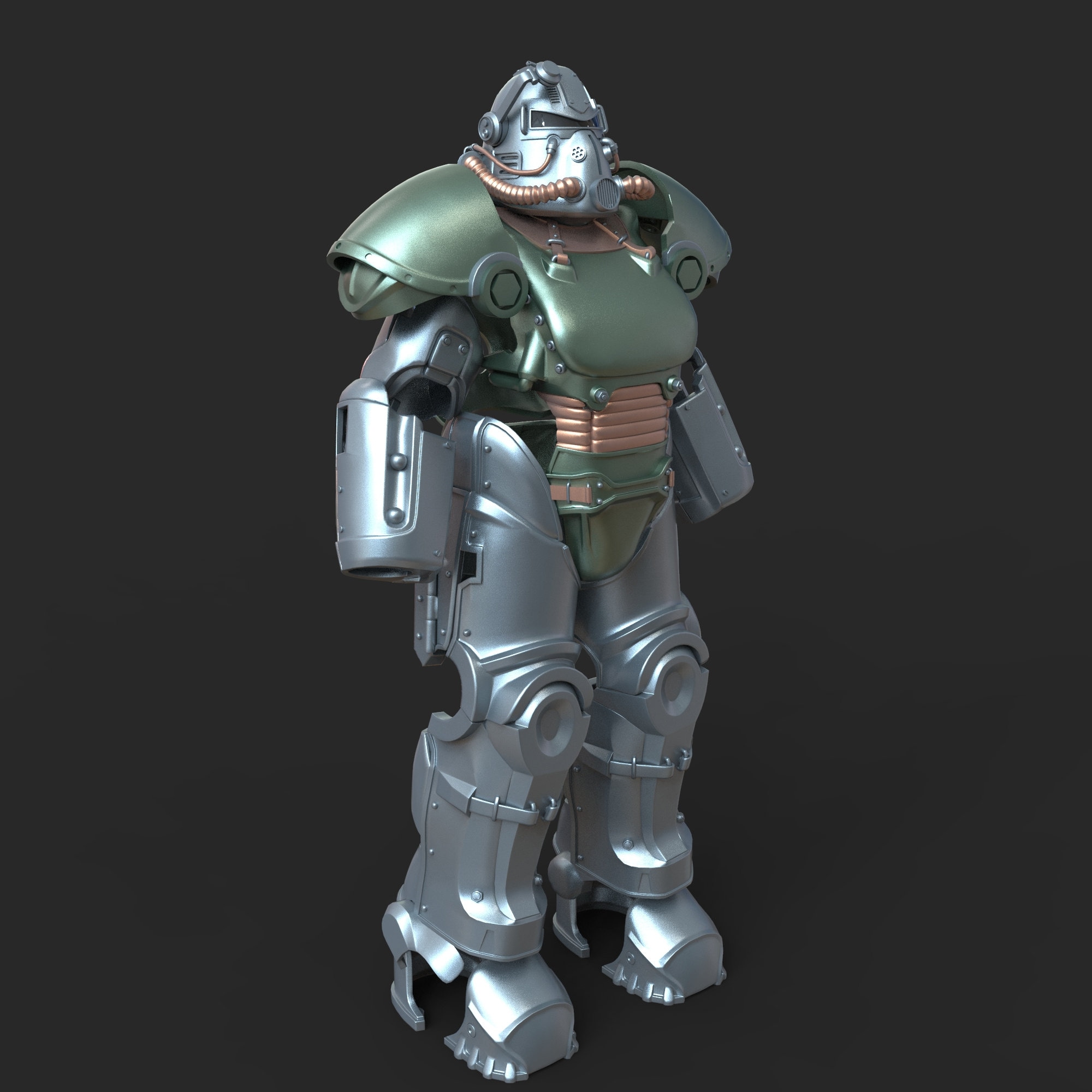Fallout T-51B Power Armor Custom Full Body Wearable Armor With - Etsy