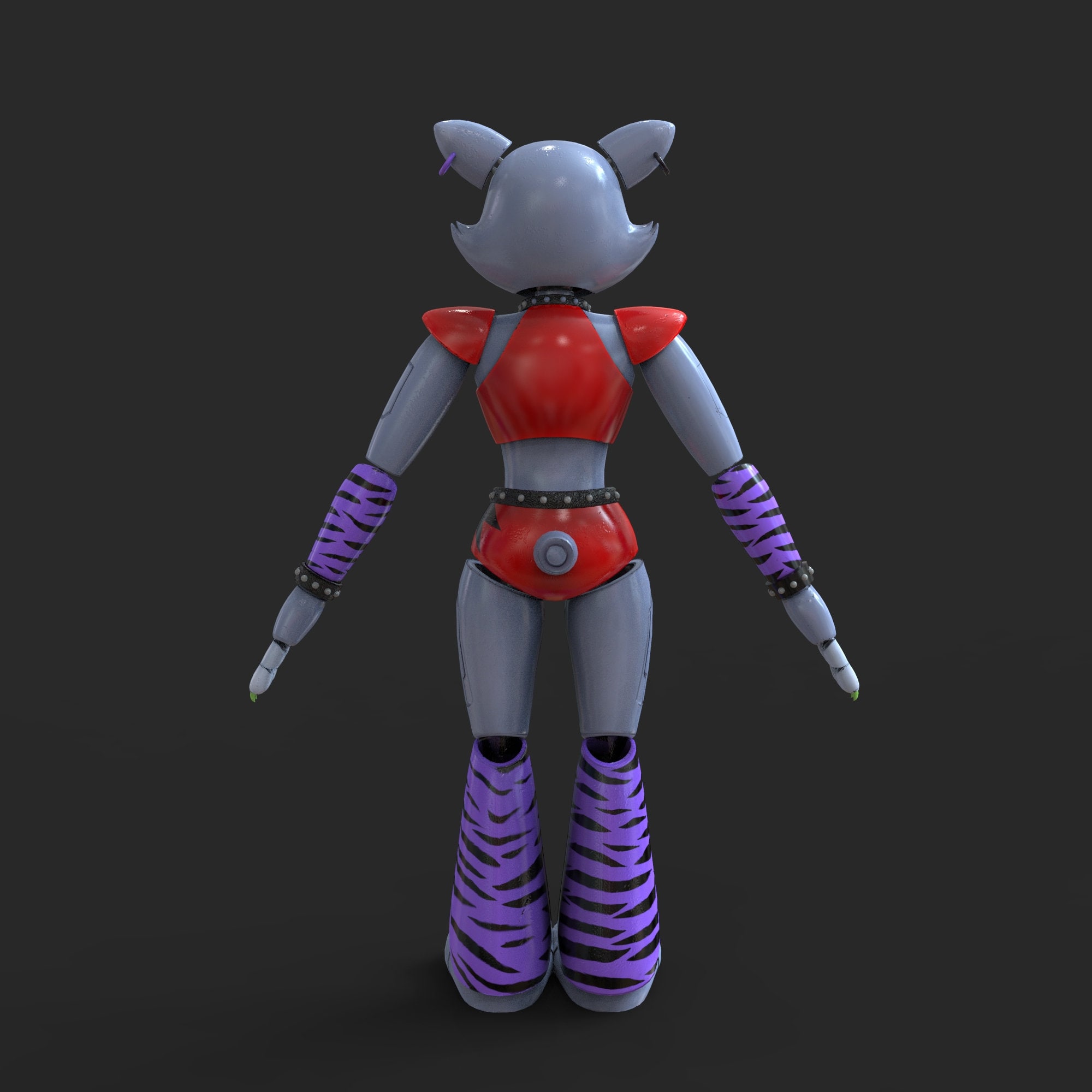 Roxanne Security Break Furry Custom Full Body Wearable Body With Helmet ...