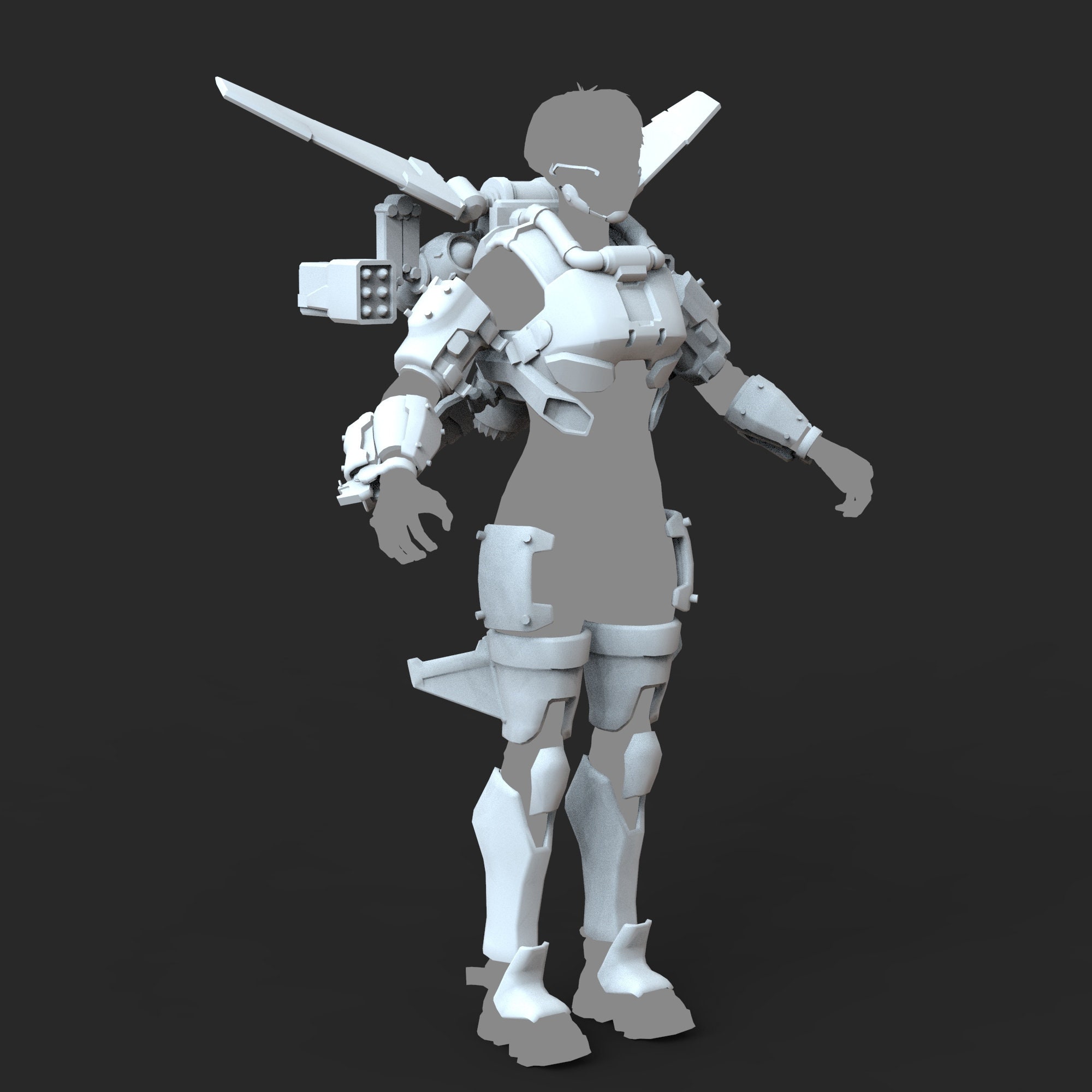 Valkyrie Classic Custom Full Body Wearable Armor With Helmet 3D Model ...