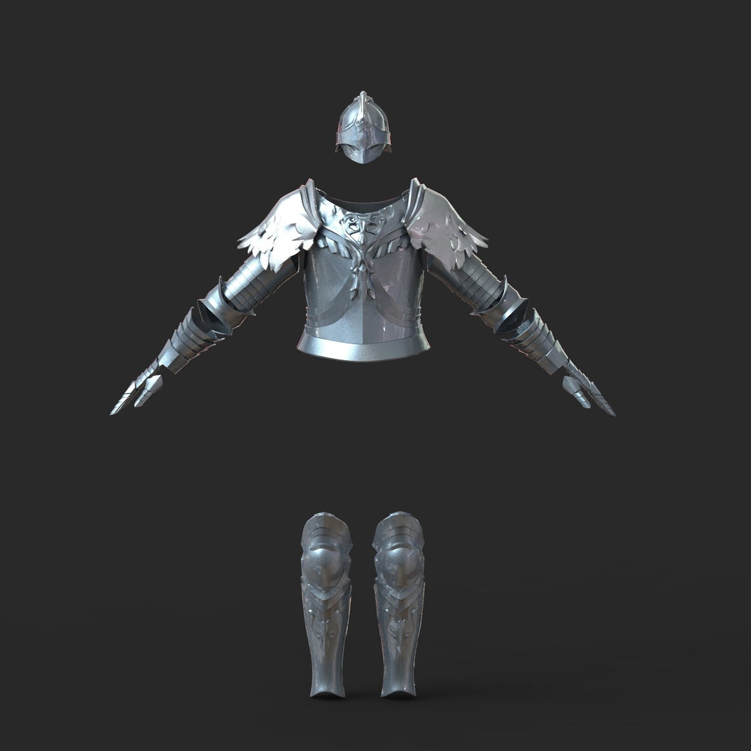 Rage Wolf Custom Full Body Wearable Armor With Helmet and Sword 3D ...