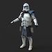 Captain Rex Phase 2 Custom Full Body Wearable Armor With Helmet 3D ...