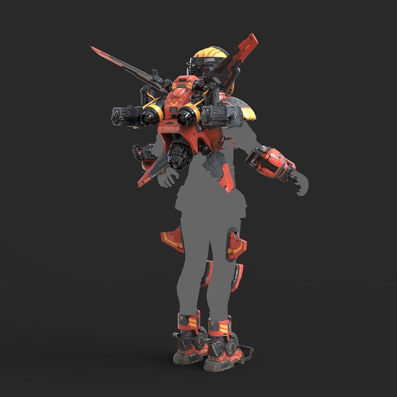 Valkyrie Birthright Custom Full Body Wearable Armor With Helmet 3D ...