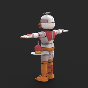 Funtime Chica Help Wanted 2 Custom Full Body Wearable Parts With Head ...