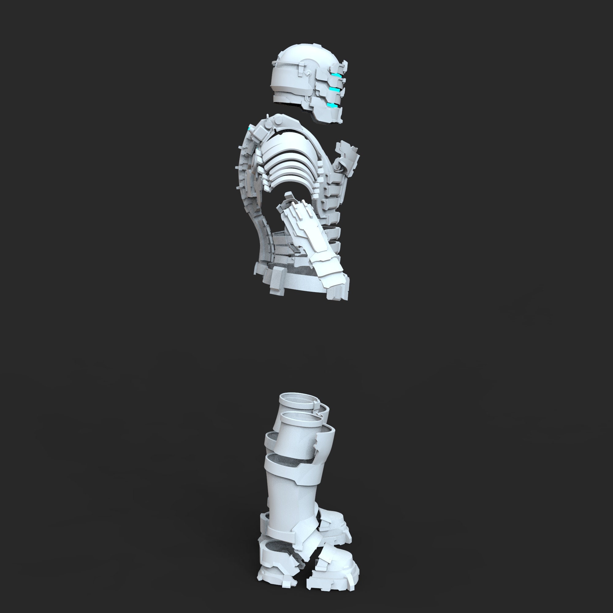 Isaac Clarke Dead Spce Custom Full Wearable Armor With Helmet and Laser ...