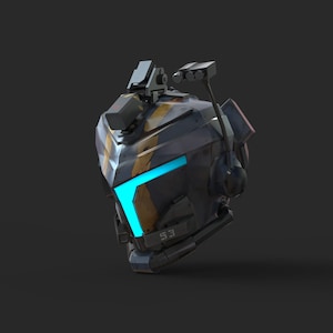 Titanfal 2 Holo Pilot Custom Full Wearable Helmet 3D Model STL - Etsy