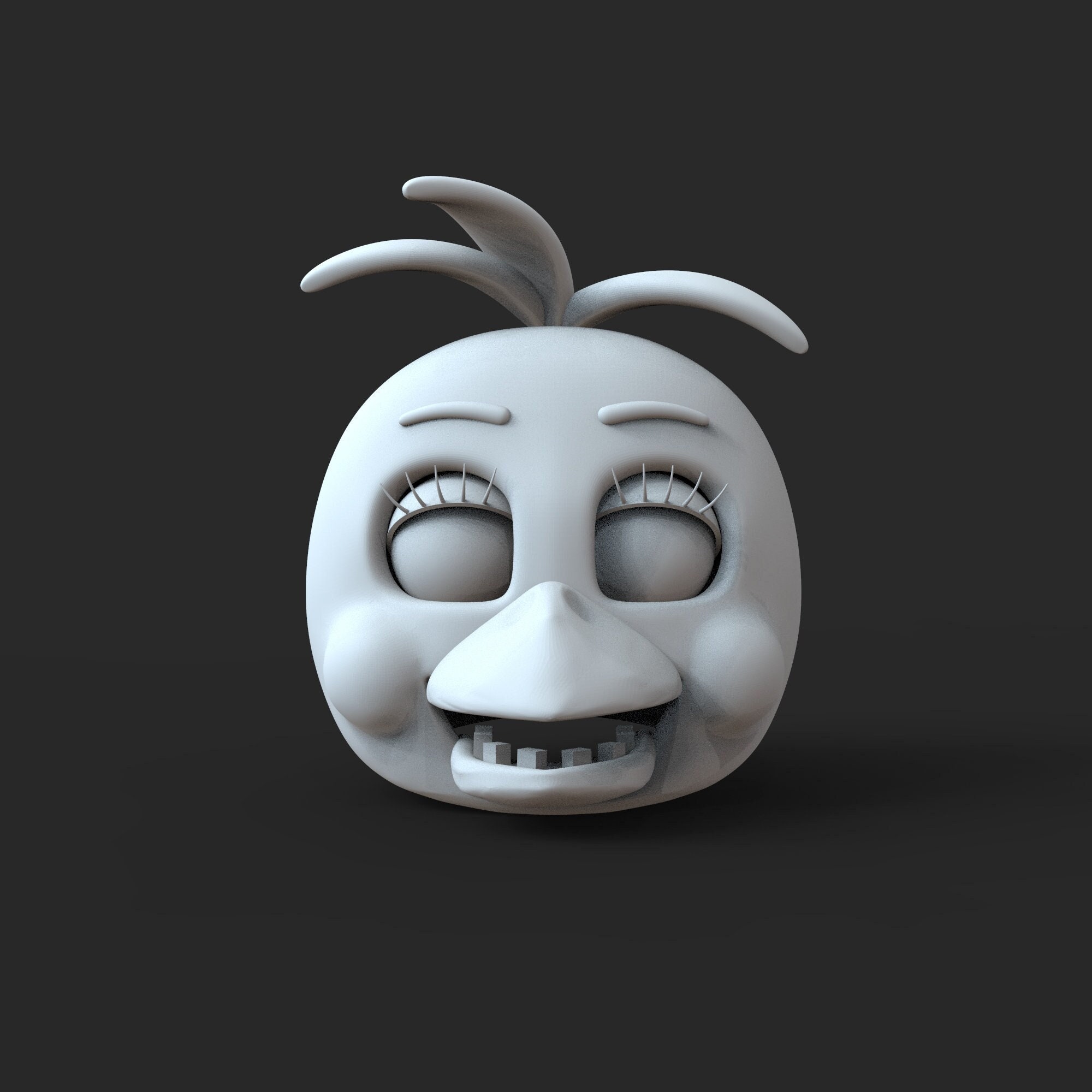 Toy Chica Custom Full Wearable Helmet 3D Model STL - Etsy