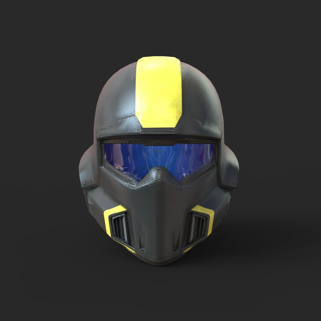 Helldiver B-01 Tactical Custom Full Wearable Helmet 3D Model STL - Etsy