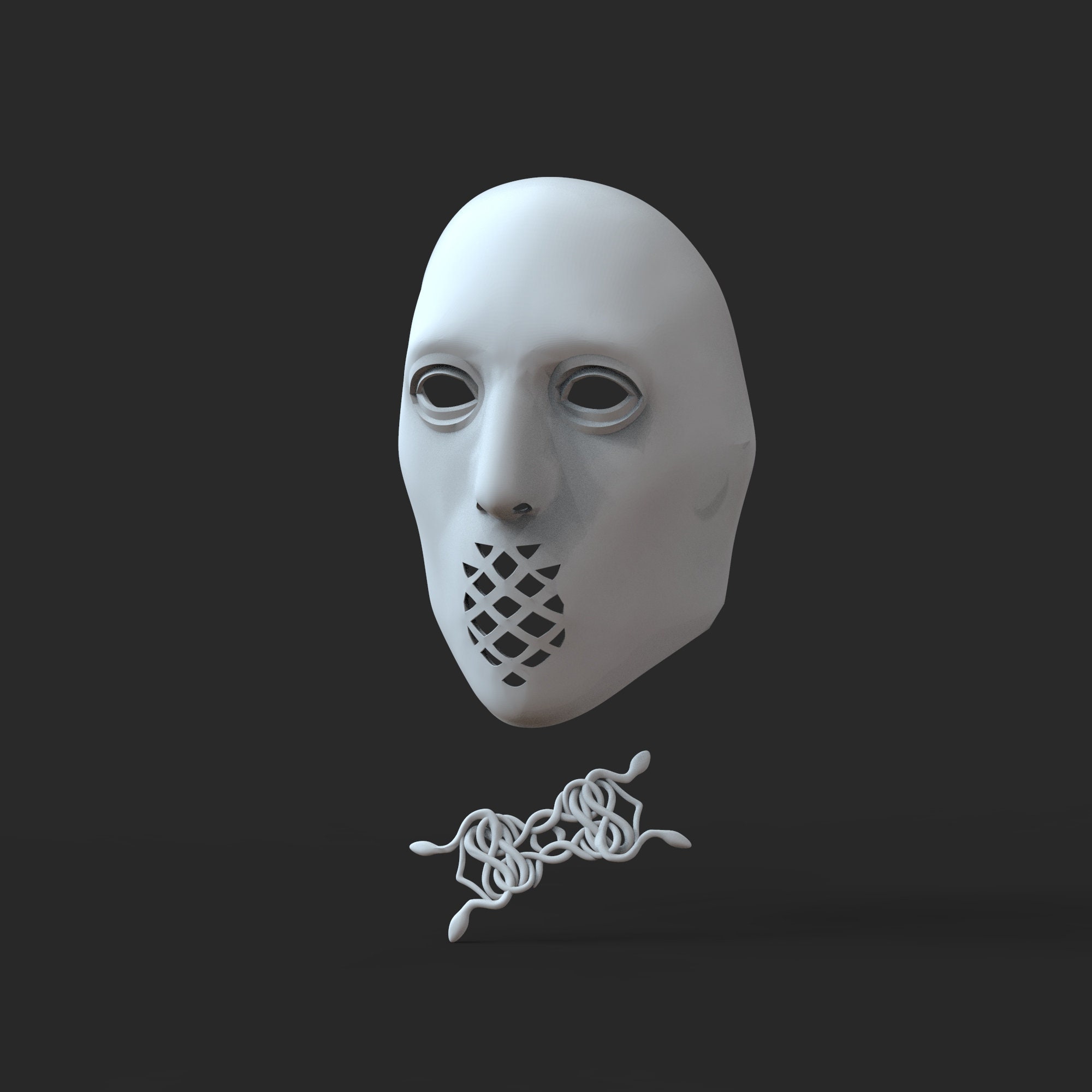 Preceptor Custom Full Mask Wearable 3D Model STL - Etsy