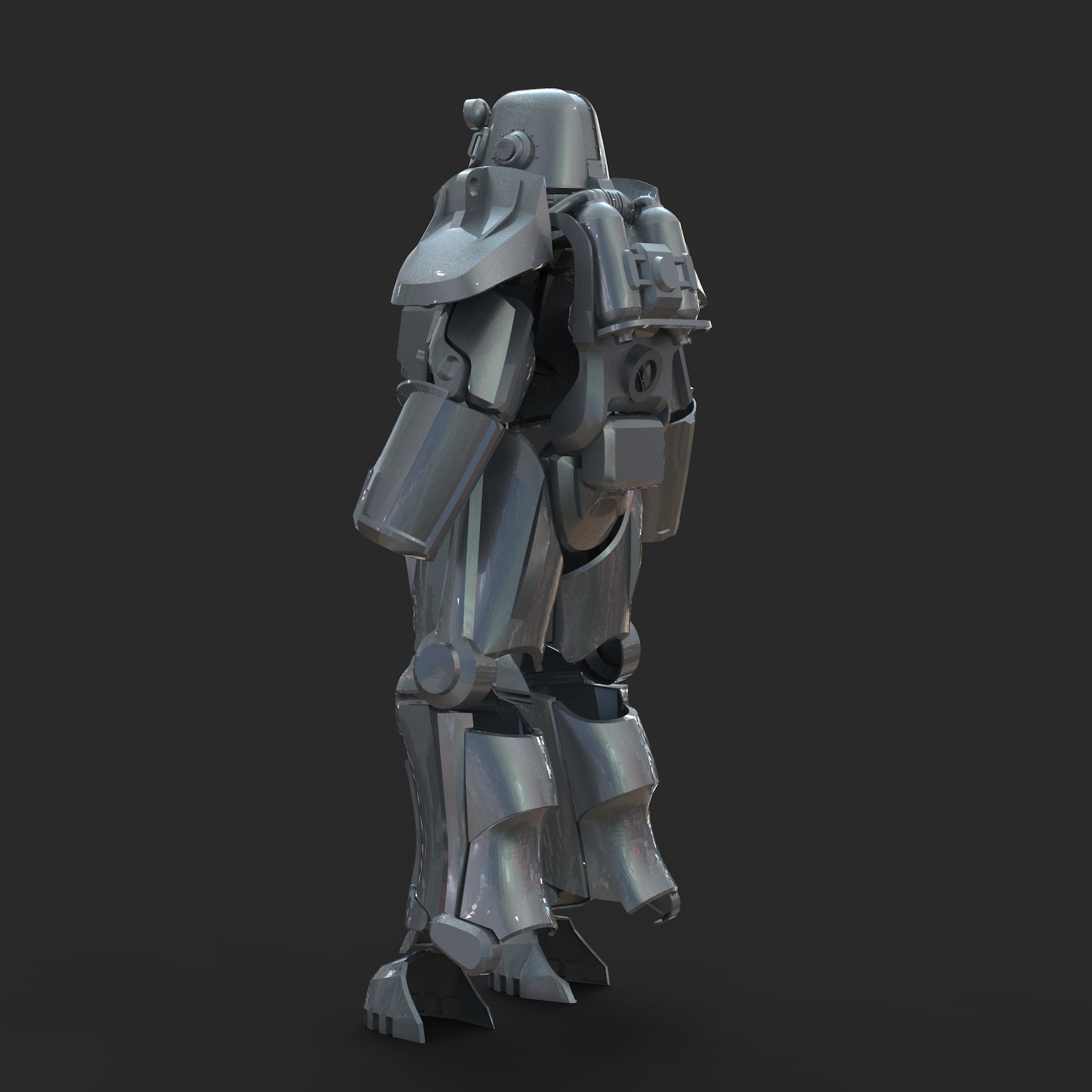 Fallout 4 T-45 Power Armor Custom Full Body Wearable Armor With Helmet ...