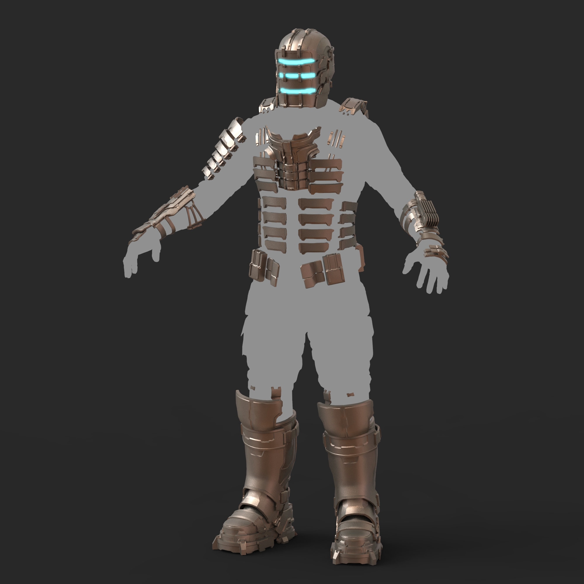 Isaac Clarke Dead Spce Accurate Custom Full Wearable Armor With Helmet ...