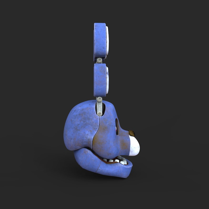 Bonnie 1 Furry Custom Mask Wearable 3D Model STL - Etsy