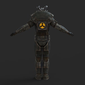 Fallout Newvgas Remnant Enclave Power Armor Custom Full Body Wearable ...