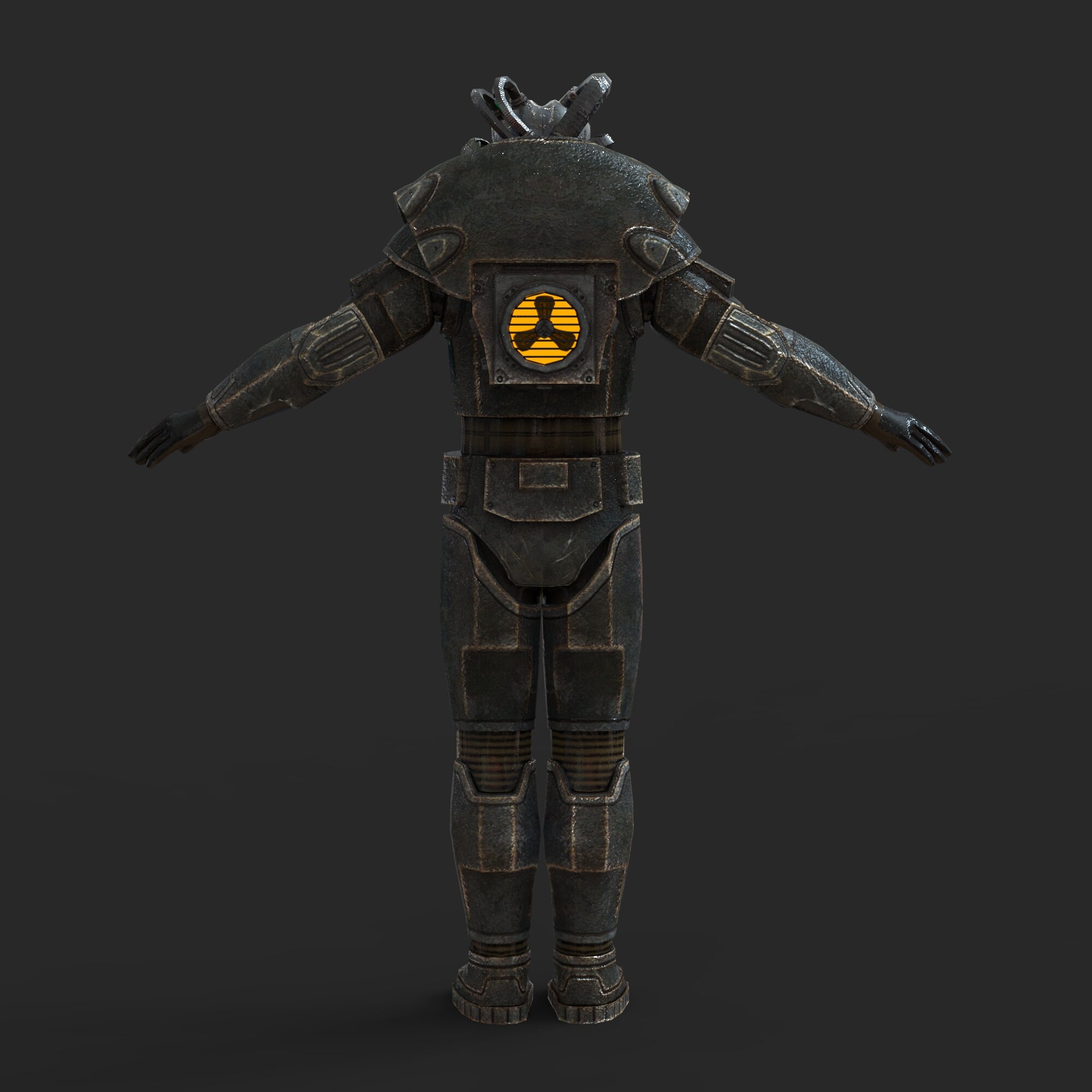 Fallout Newvgas Remnant Enclave Power Armor Custom Full Body Wearable ...