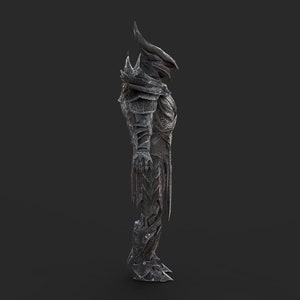 Daedric Skyrm Custom Full Body Wearable Armor With Helmet 3D Model STL ...