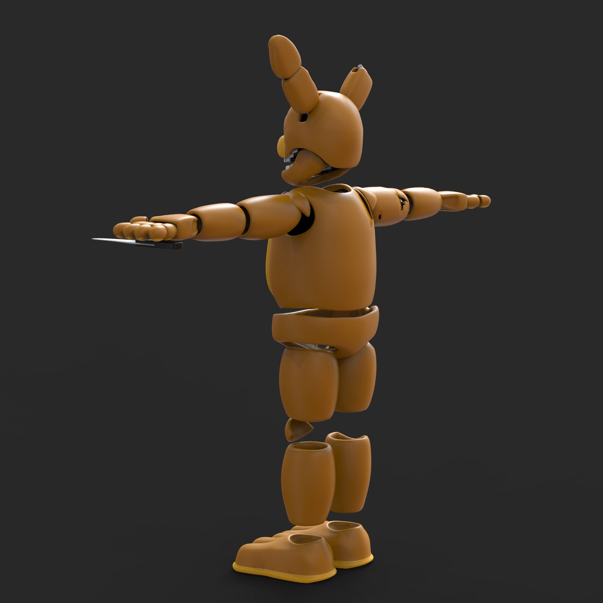 Spring Bonnie Withered Movie Version Furry Custom Full Body Wearable ...
