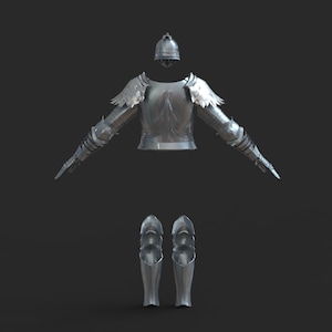 Rage Wolf Custom Full Body Wearable Armor With Helmet and Sword 3D ...