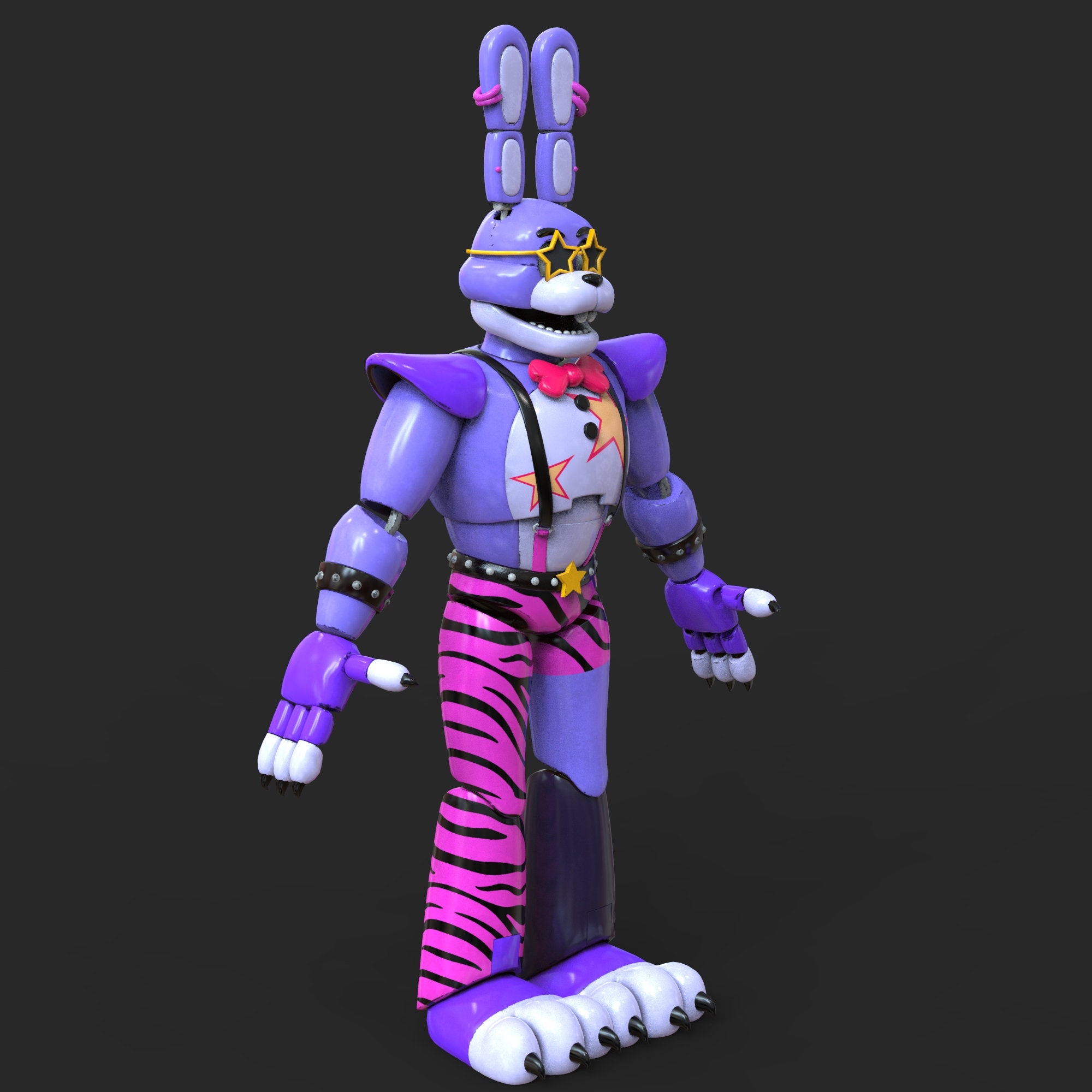 Bonnie Security Break Furry Custom Full Body Wearable Parts With Helmet ...