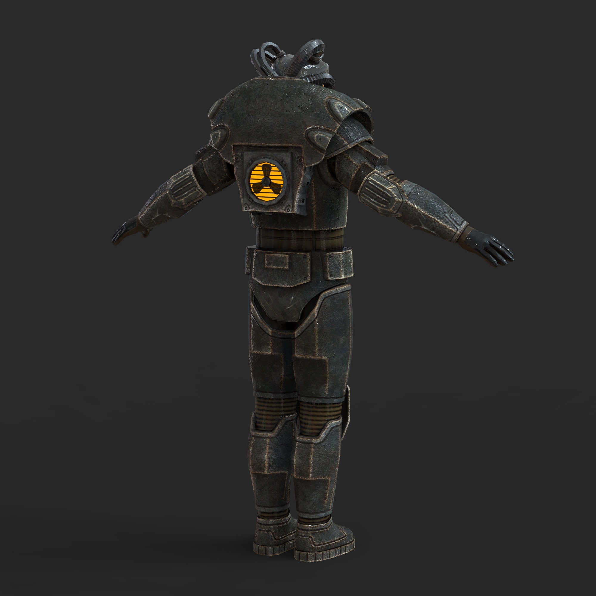 Fallout Newvgas Remnant Enclave Power Armor Custom Full Body Wearable ...