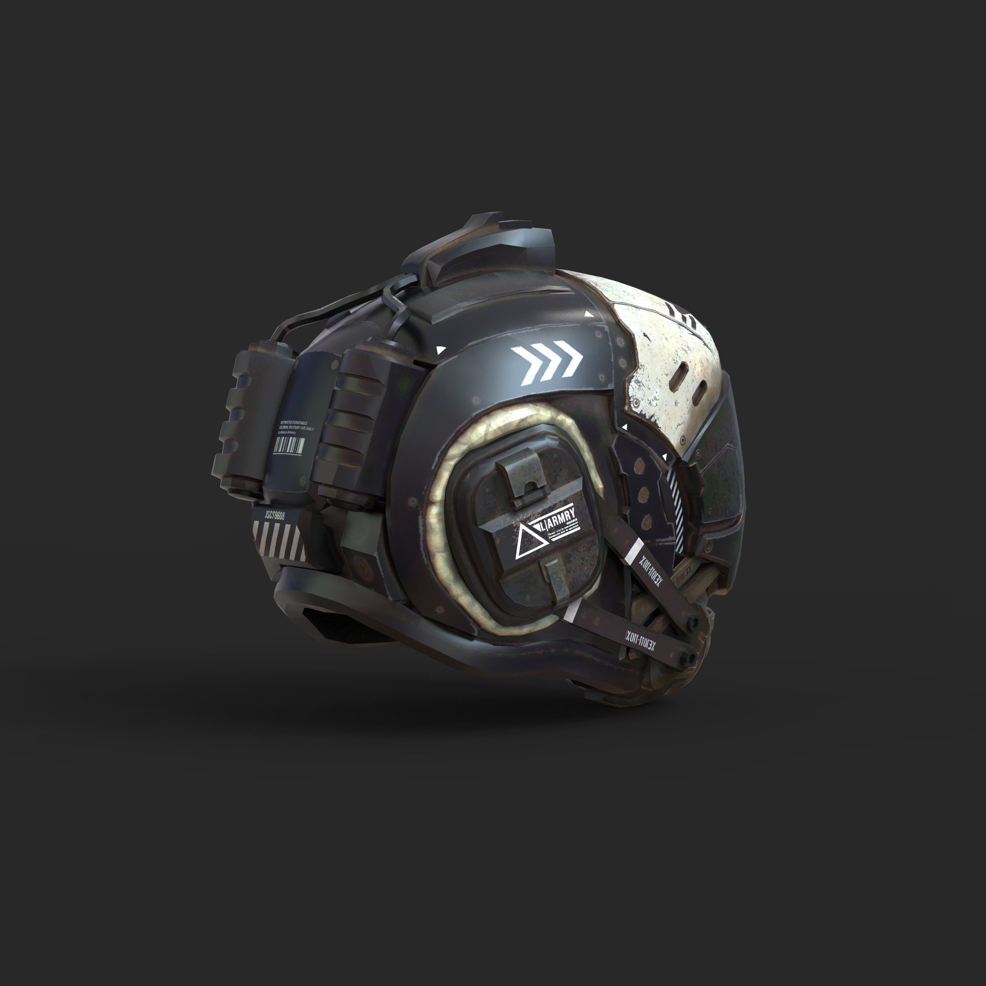 Titanfal 2 Pilot Kane Custom Full Wearable Helmet 3D Model STL - Etsy