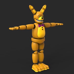 Spring Bonnie Movie Version Furry Custom Full Body Wearable Body With ...
