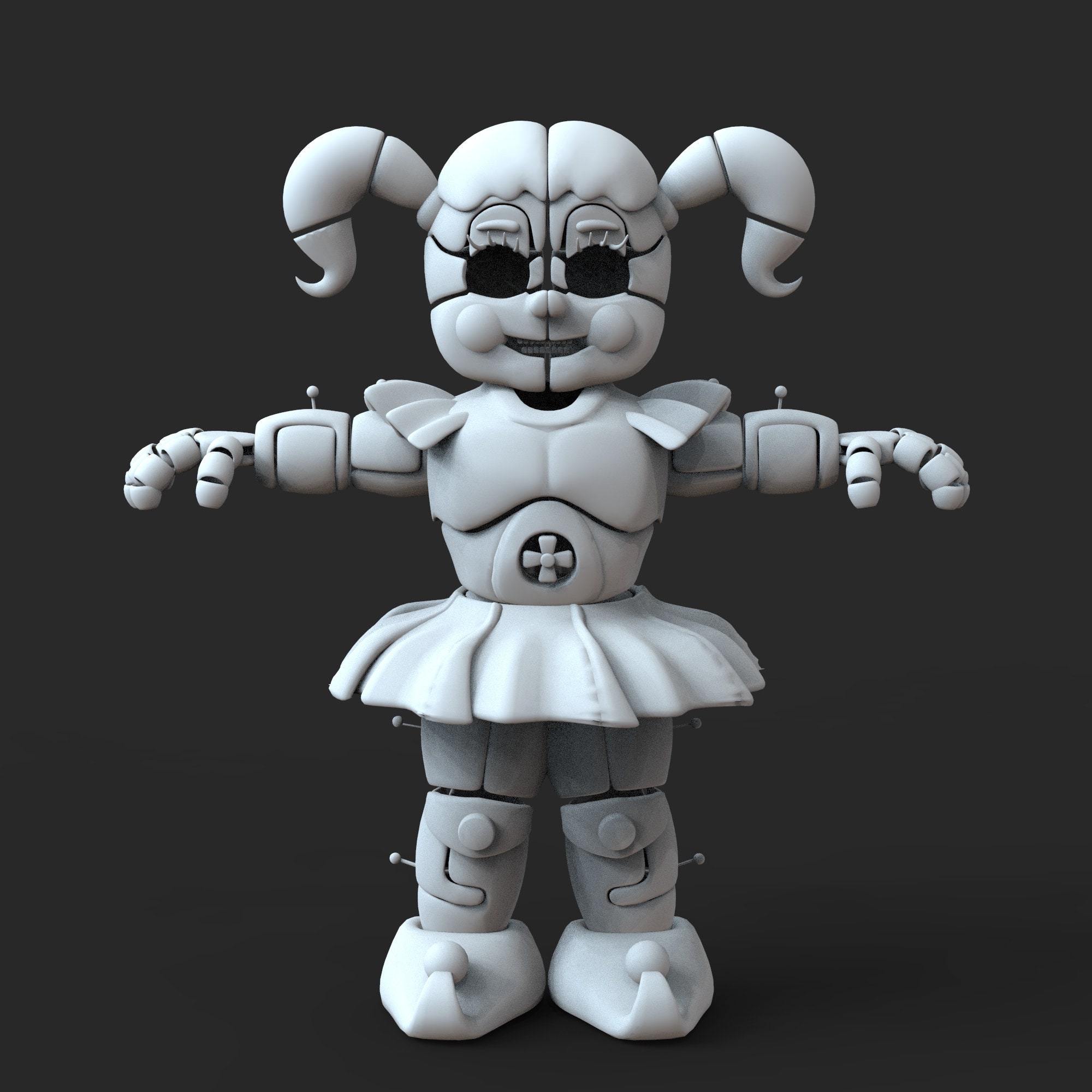 Circus Baby SL Furry Custom Full Body Wearable Parts With - Etsy