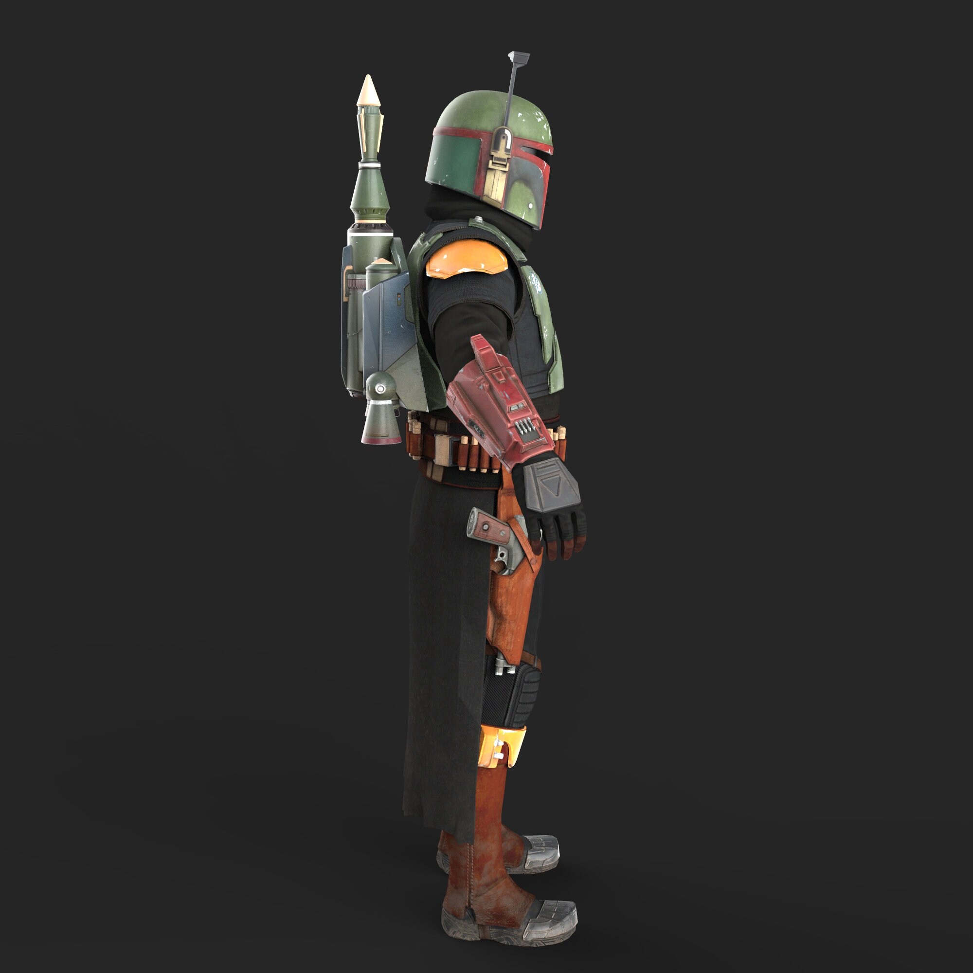 Book of Boba Fett Custom Full Body Wearable Armor With Helmet - Etsy