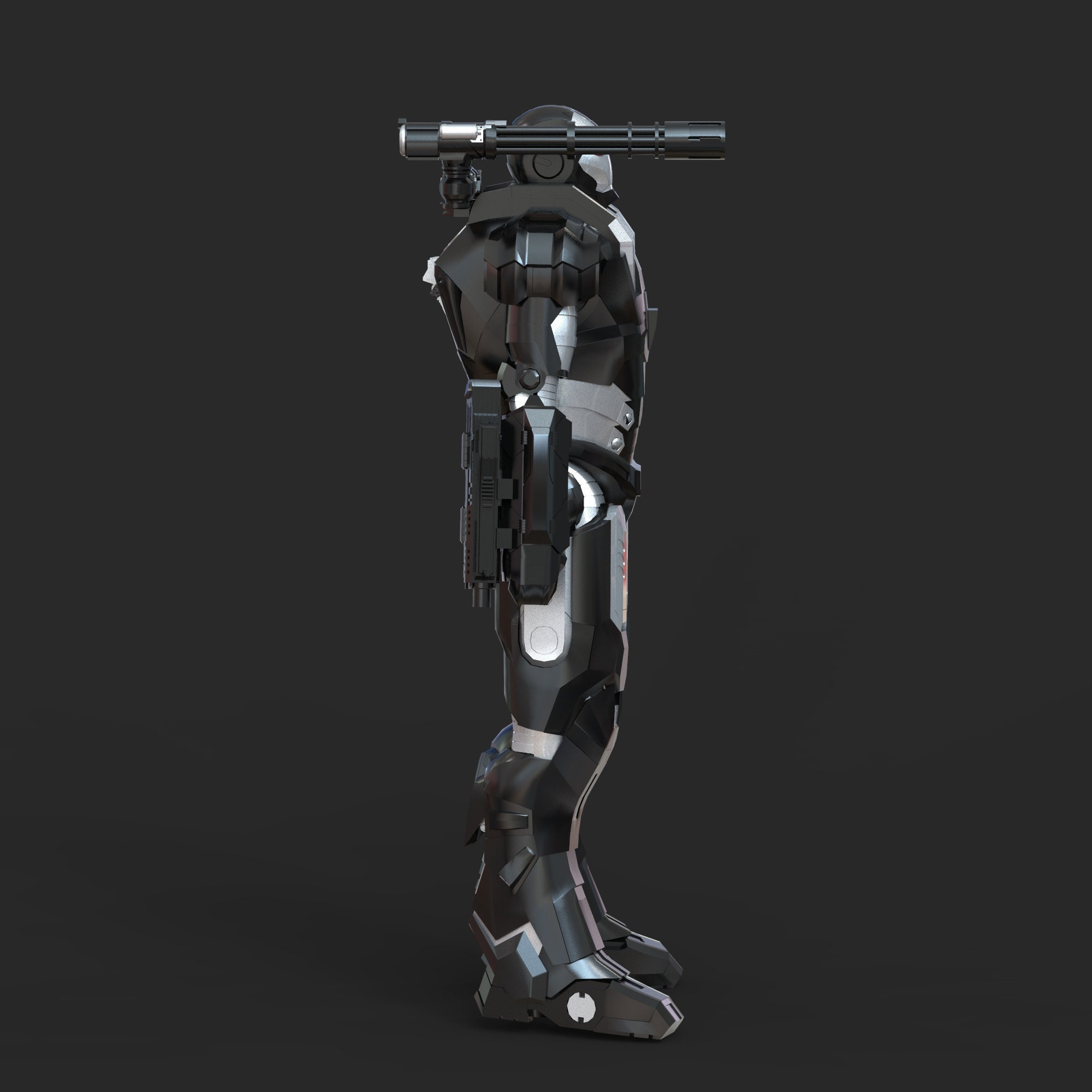 Irman War Machine Mark 1 Custom Full Body Wearable Armor With Helmet 3D ...