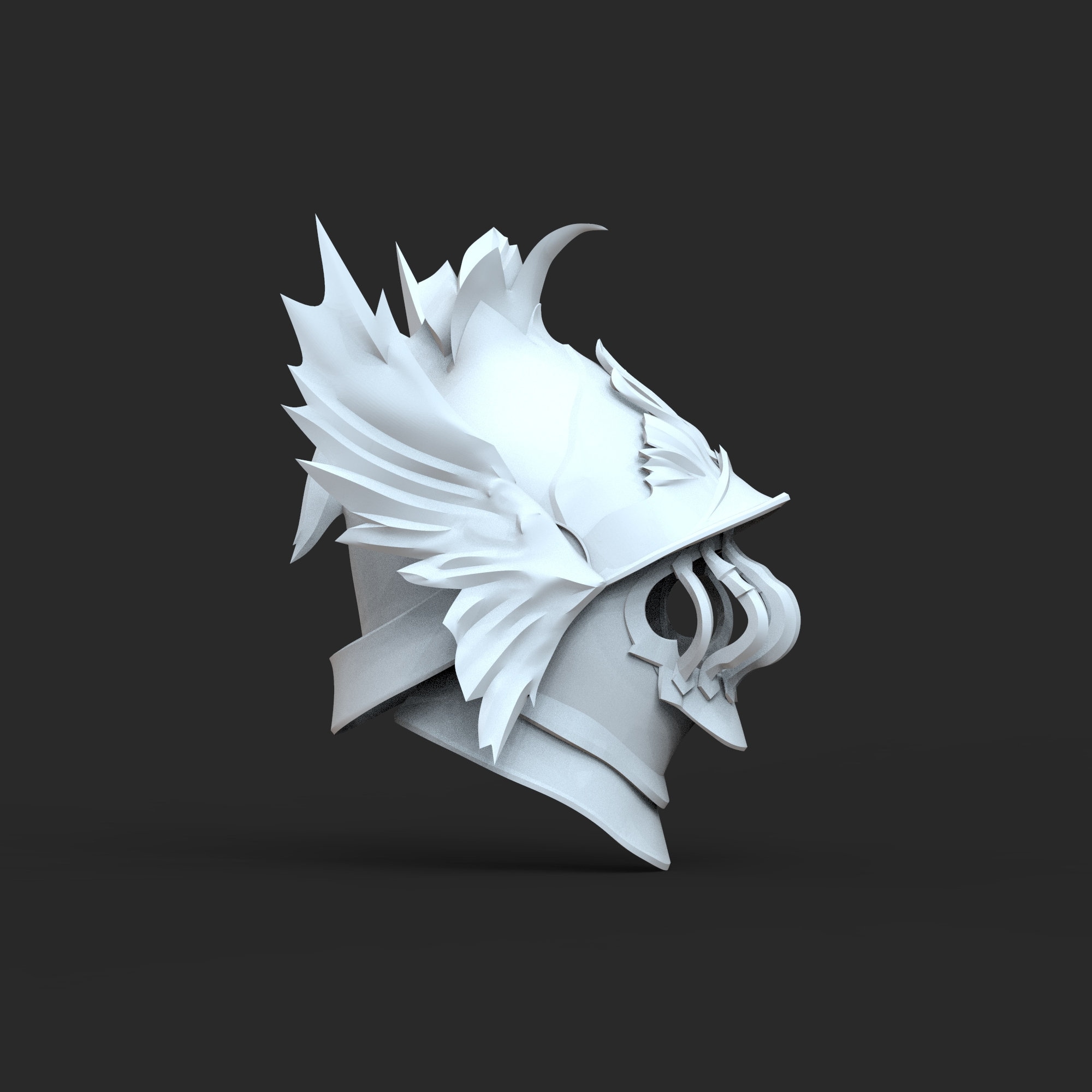 Clearnot Knight Custom Full Helmet Wearable 3D Model STL - Etsy