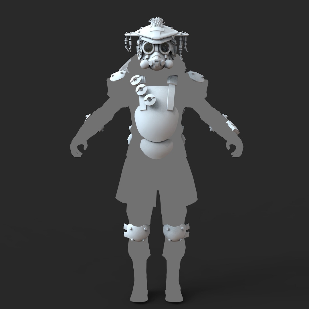 Bloodhound Classic Custom Full Body Wearable Armor With Helmet 3D Model ...