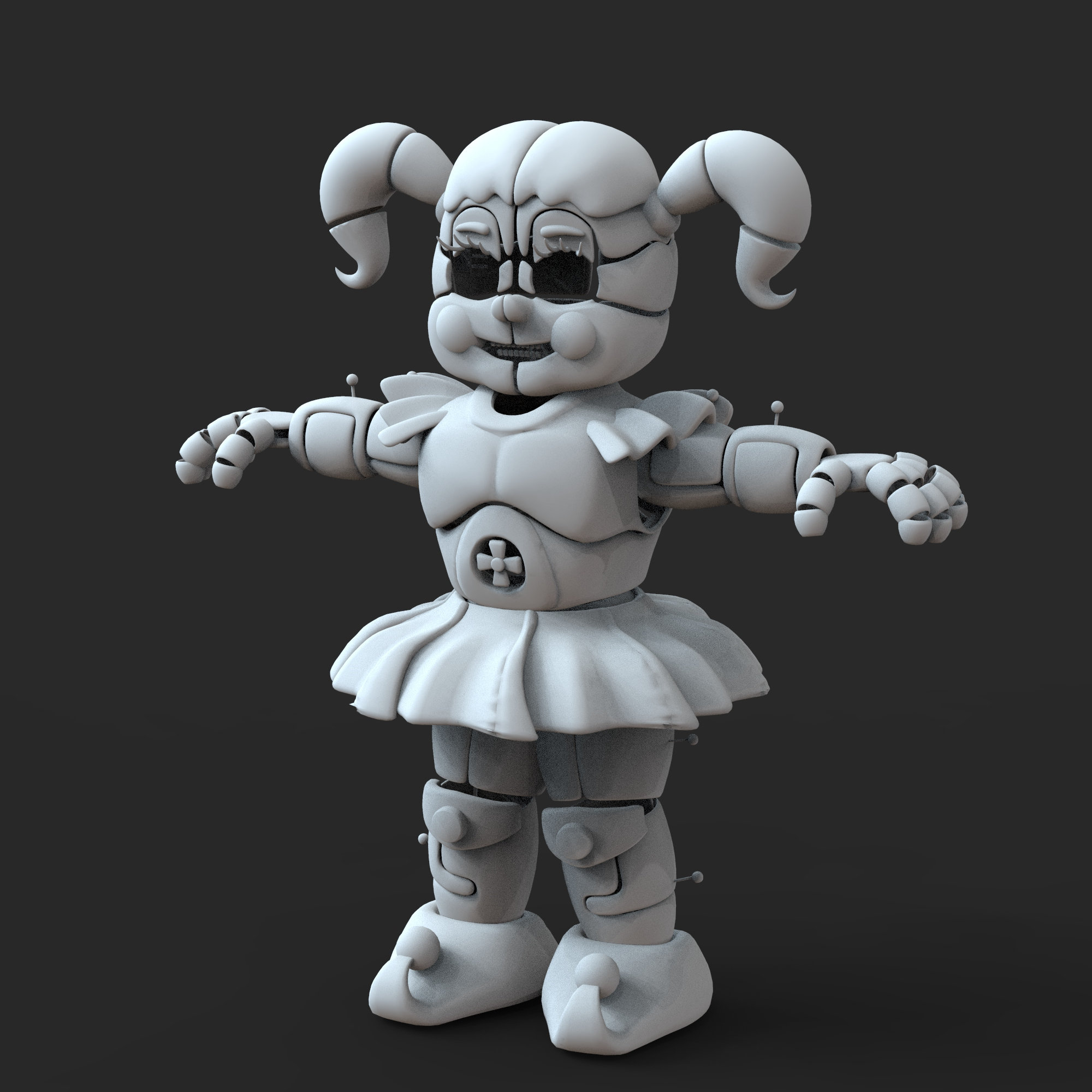 Circus Baby SL Furry Custom Full Body Wearable Parts With - Etsy