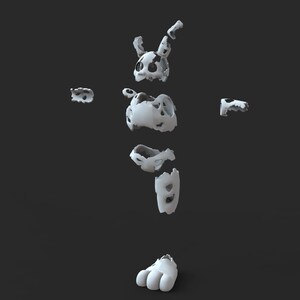 Burntrap Security Break Furry Custom Full Body Wearable Parts With ...