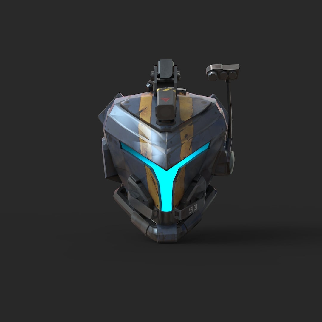 Titanfal 2 Holo Pilot Custom Full Wearable Helmet 3D Model STL - Etsy