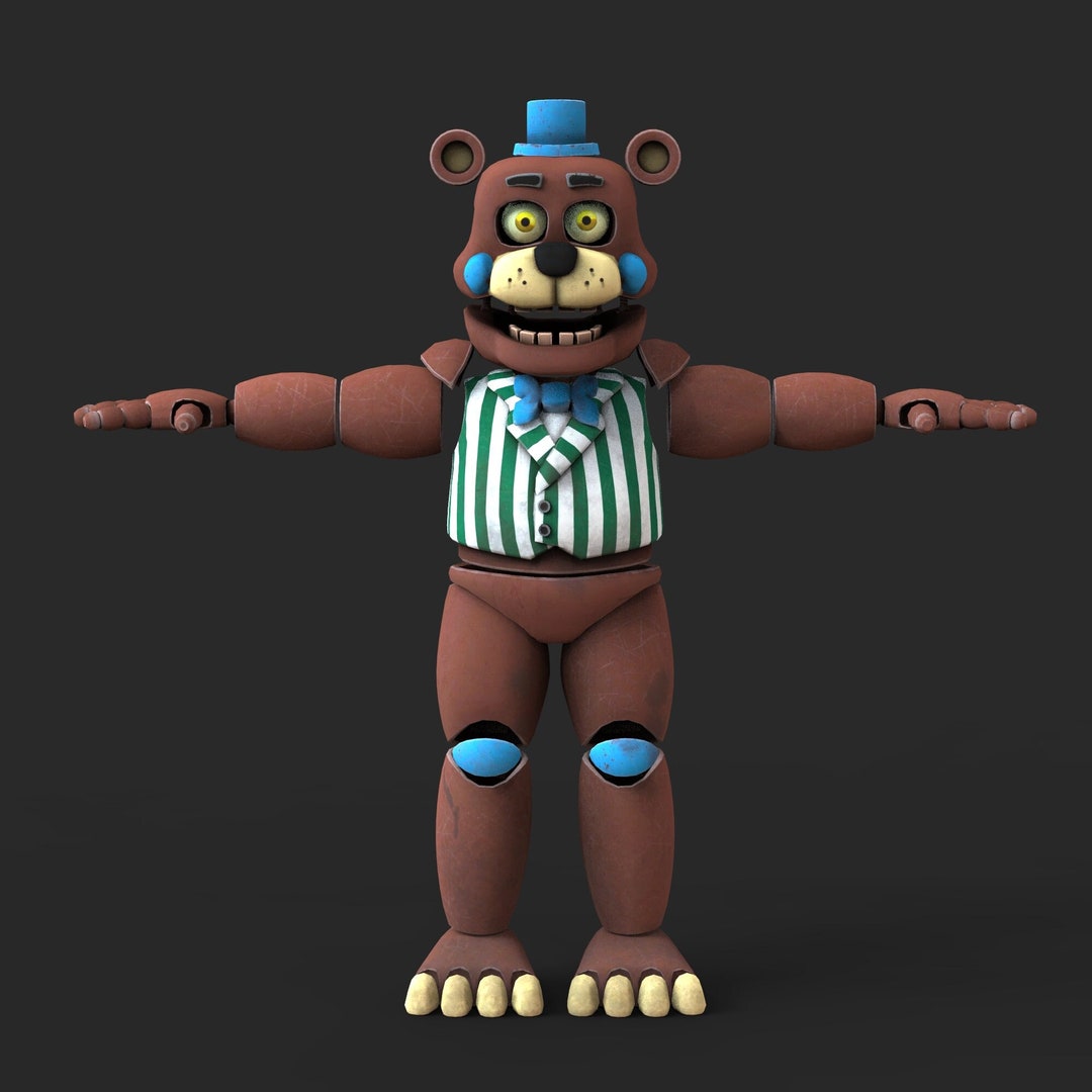 Carnie Help Wanted 2 Custom Full Body Wearable Parts With Head 3D Model ...