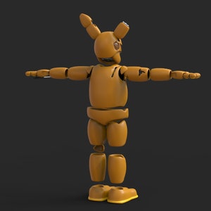 Spring Bonnie Withered Movie Version Furry Custom Full Body Wearable ...