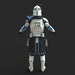 Captain Rex Phase 2 Custom Full Body Wearable Armor With Helmet 3D ...