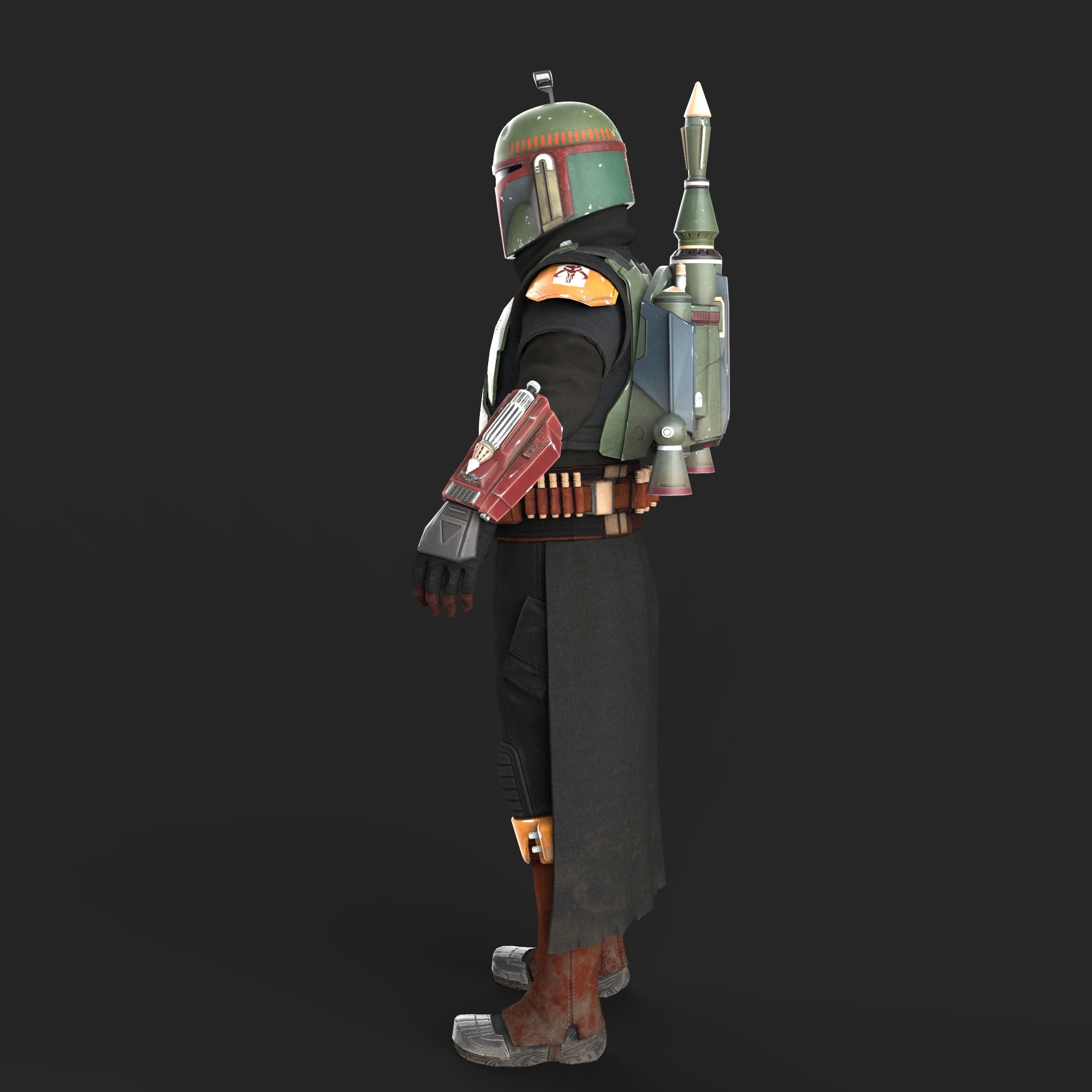 Book of Boba Fett Custom Full Body Wearable Armor With Helmet - Etsy