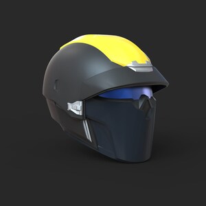Helldiver FS-05 Marksman Custom Full Wearable Helmet 3D Model STL - Etsy