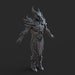 Daedric Skyrm Custom Full Body Wearable Armor With Helmet 3D Model STL ...