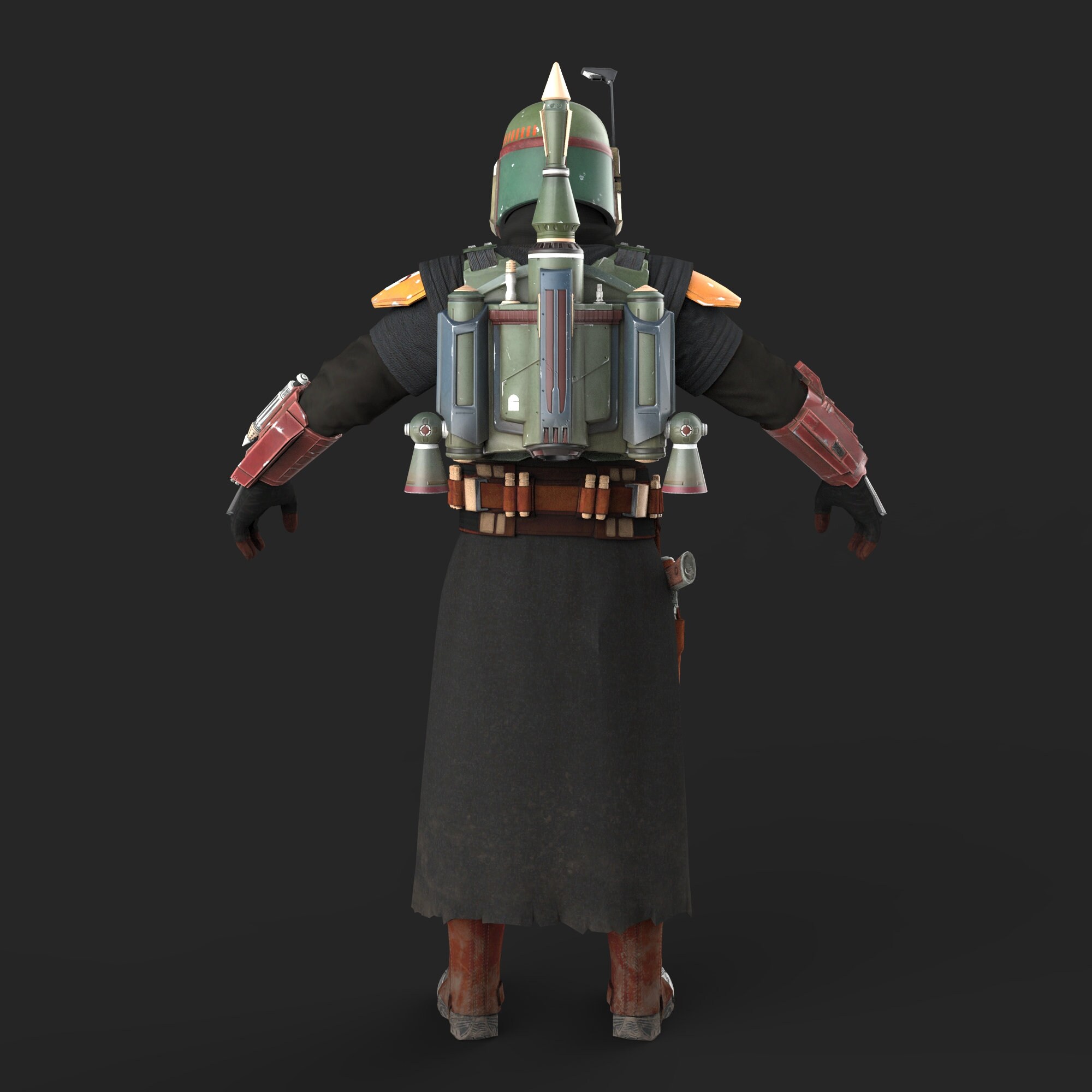 Book of Boba Fett Custom Full Body Wearable Armor With Helmet - Etsy